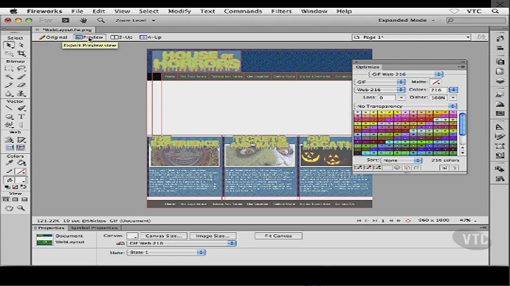 Adobe Fireworks CS6 - LOOP Course Details